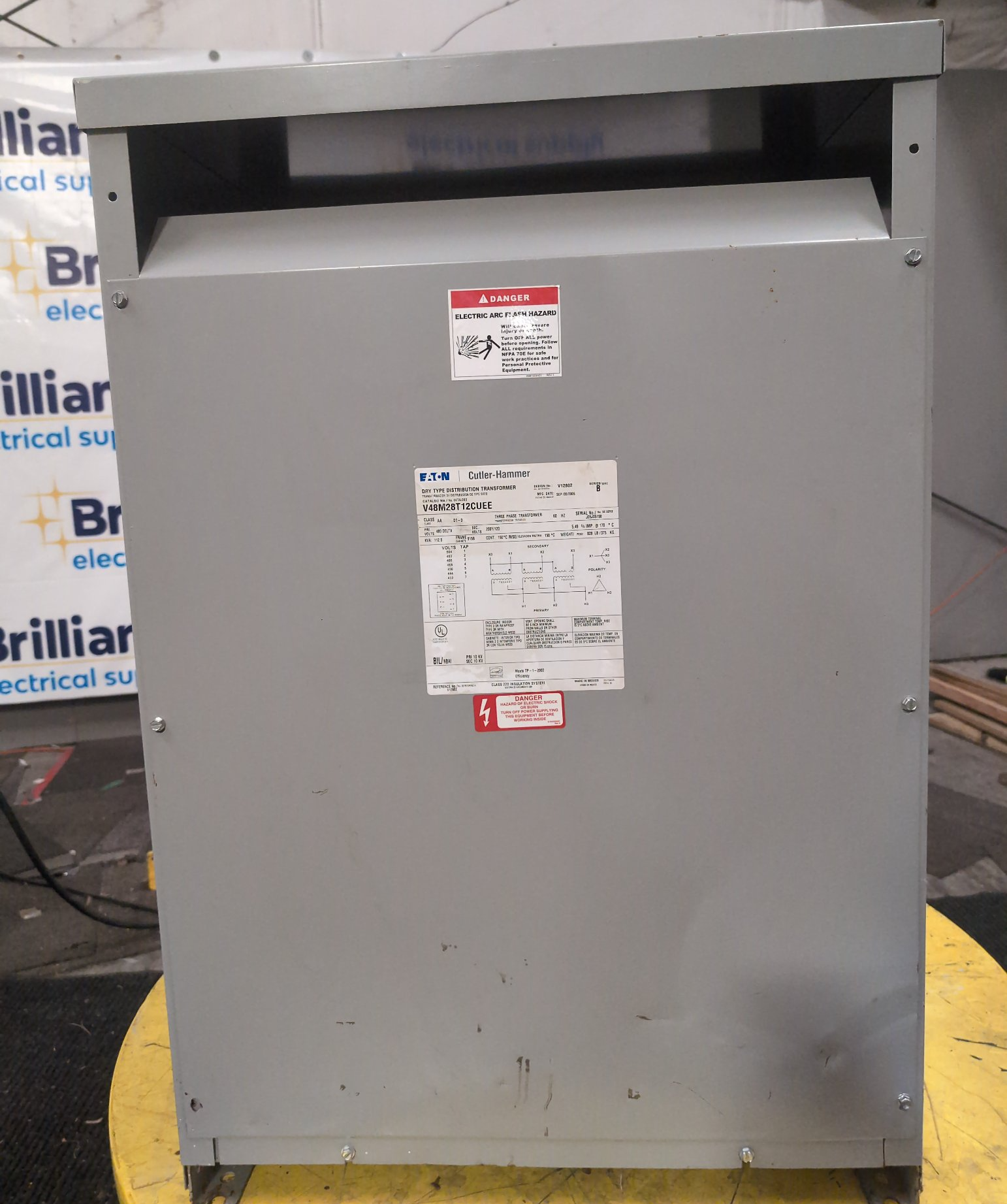 Eaton V48M28T12CUEE Dry Type Transformers | Brilliant Electrical Supply